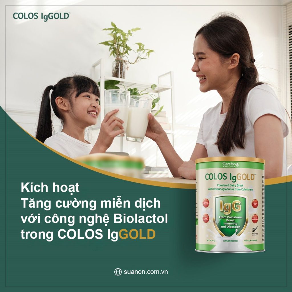 Sữa non COLOS IgGOLD Chính Hãng - Care For Việt Nam