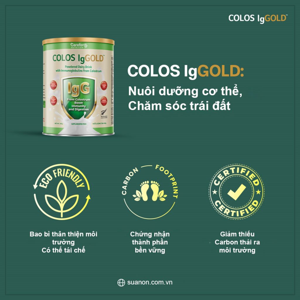Sữa non COLOS IgGOLD Chính Hãng - Care For Việt Nam